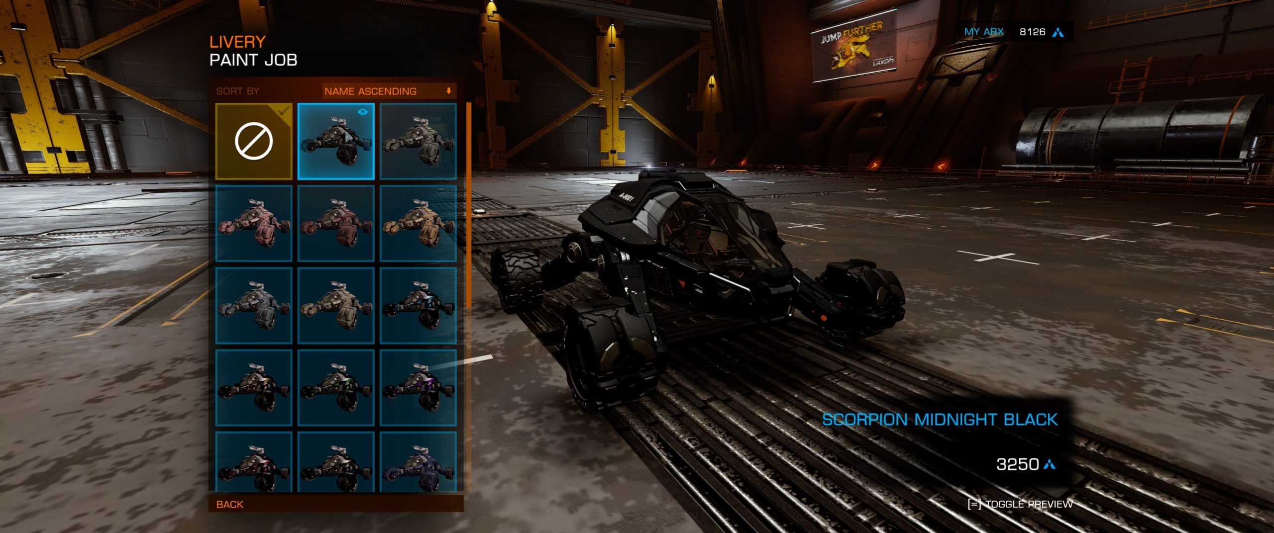 Elite Dangerous Colors